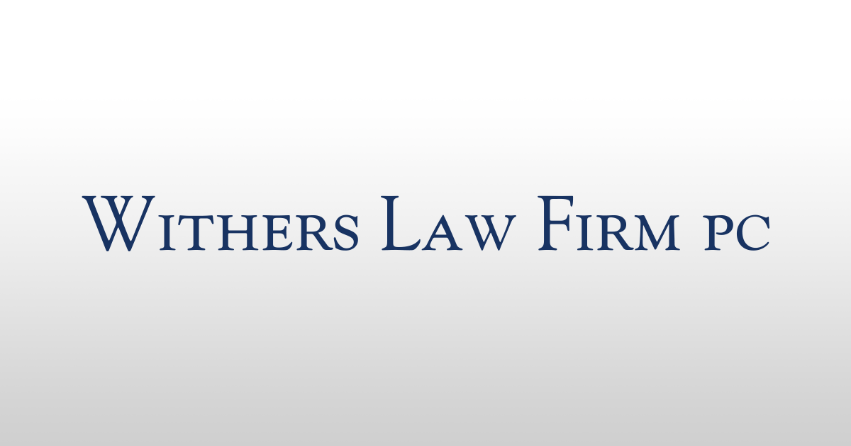 Tom Withers | Georgia Criminal Lawyer